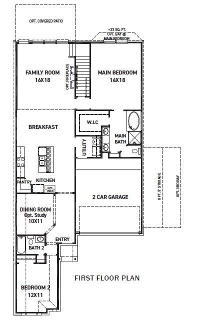 Archer Floor Plan by New Home Builder Newmark Homes