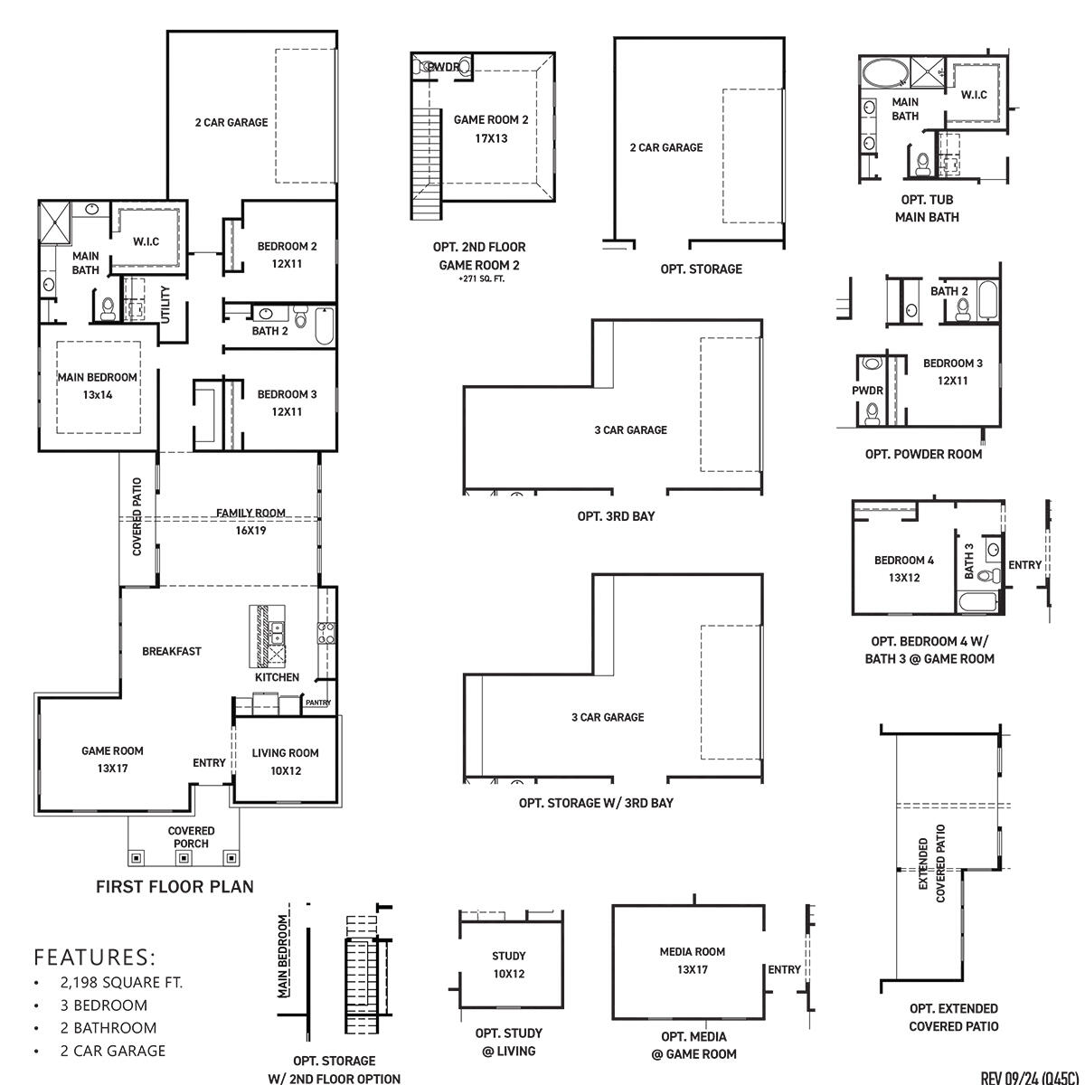 Allure Austin New Home Floor Plan by Builder Newmark Homes