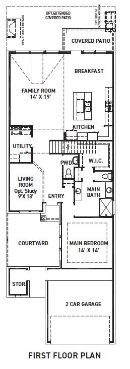 Aurora Austin New Home Floor Plan by Builder Newmark Homes