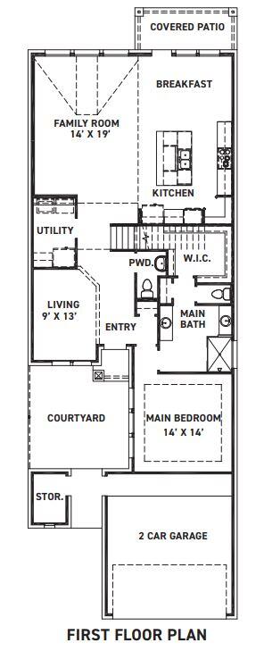 Aurora Austin New Home Floor Plan by Builder Newmark Homes