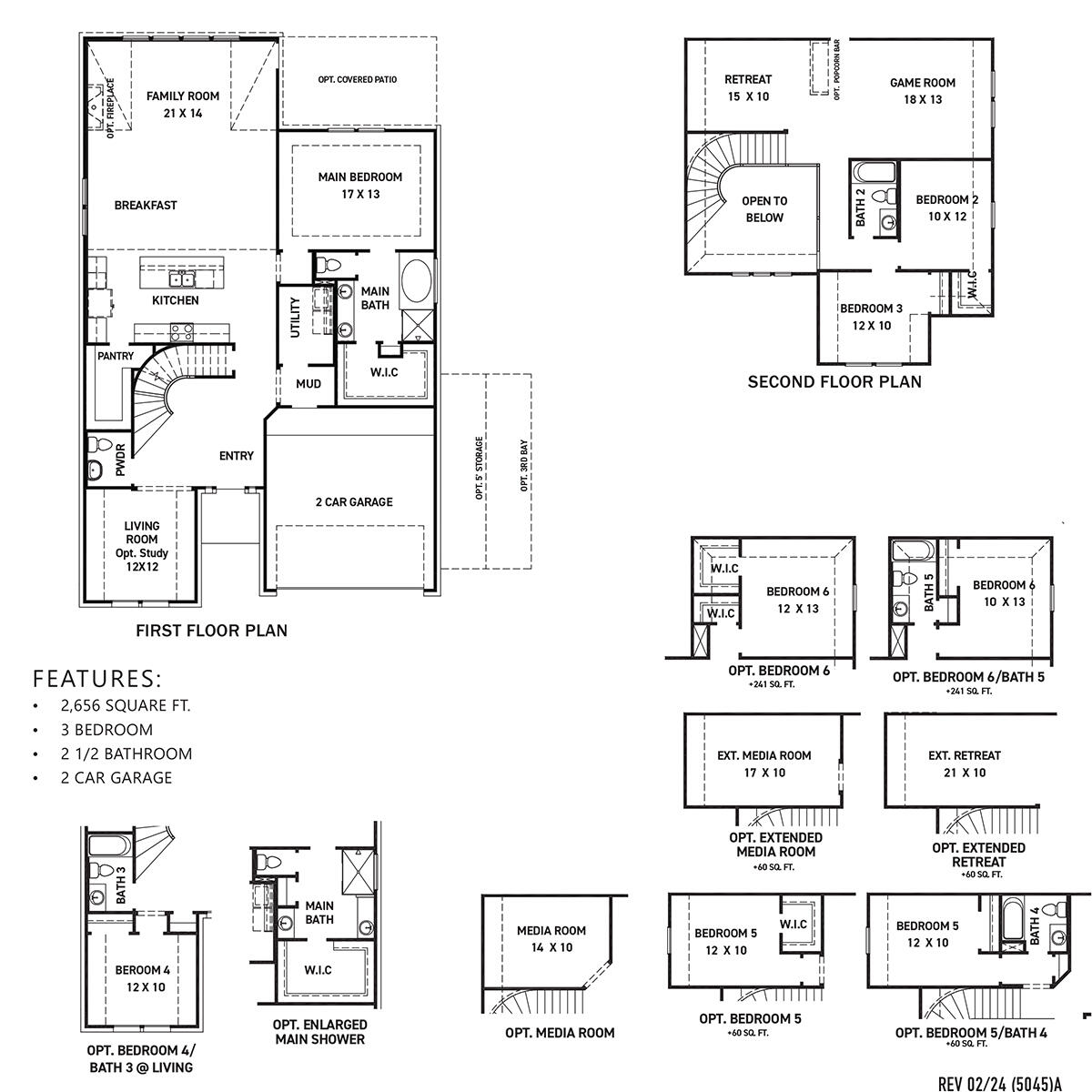 Nice Austin New Home Floor Plan by Builder Newmark Homes