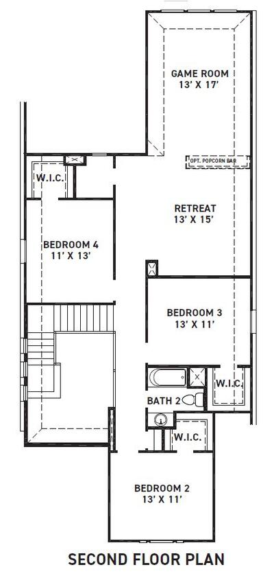 Sierra Austin New Home Floor Plan by Builder Newmark Homes
