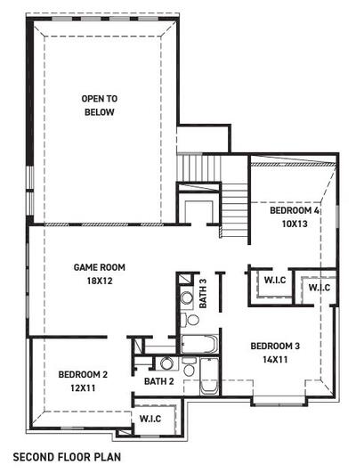 Vienna Austin New Home Floor Plan by Builder Newmark Homes