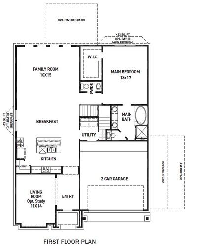 Vienna Plan in Provence | Newmark Homes in Austin, TX