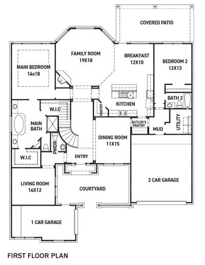 Cologne Floor Plan Dunham Point 70's by New Home Builder Newmark Homes ...