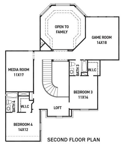 Cologne Floor Plan Dunham Point 70's by New Home Builder Newmark Homes ...