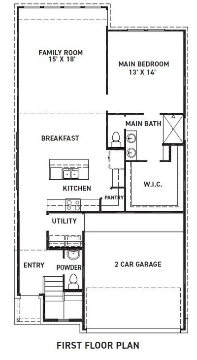 Daisy Floor Plan Meridiana by New Home Builder Newmark Homes ...