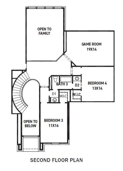Langford Build on Your Lot Floor Plan by Newmark Homes