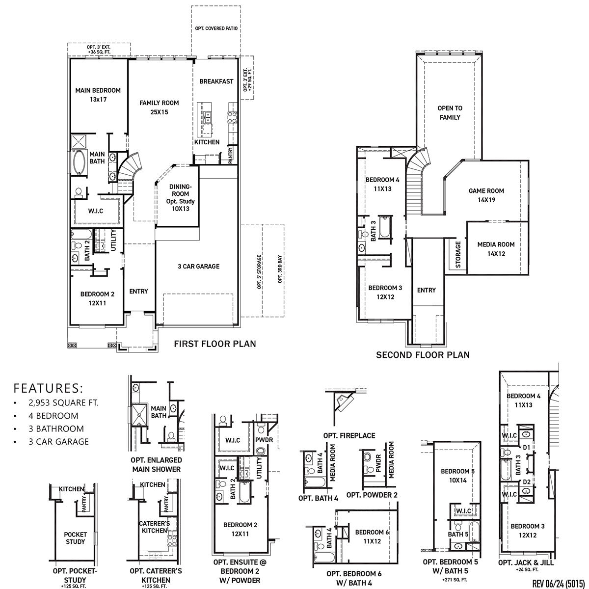 Linz Floor Plan Anderson Springs by New Home Builder Newmark Homes ...