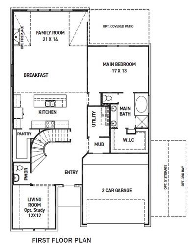Nice Build on Your Lot Floor Plan by Newmark Homes