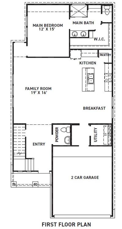 Poppy Floor Plan by New Home Builder Newmark Homes