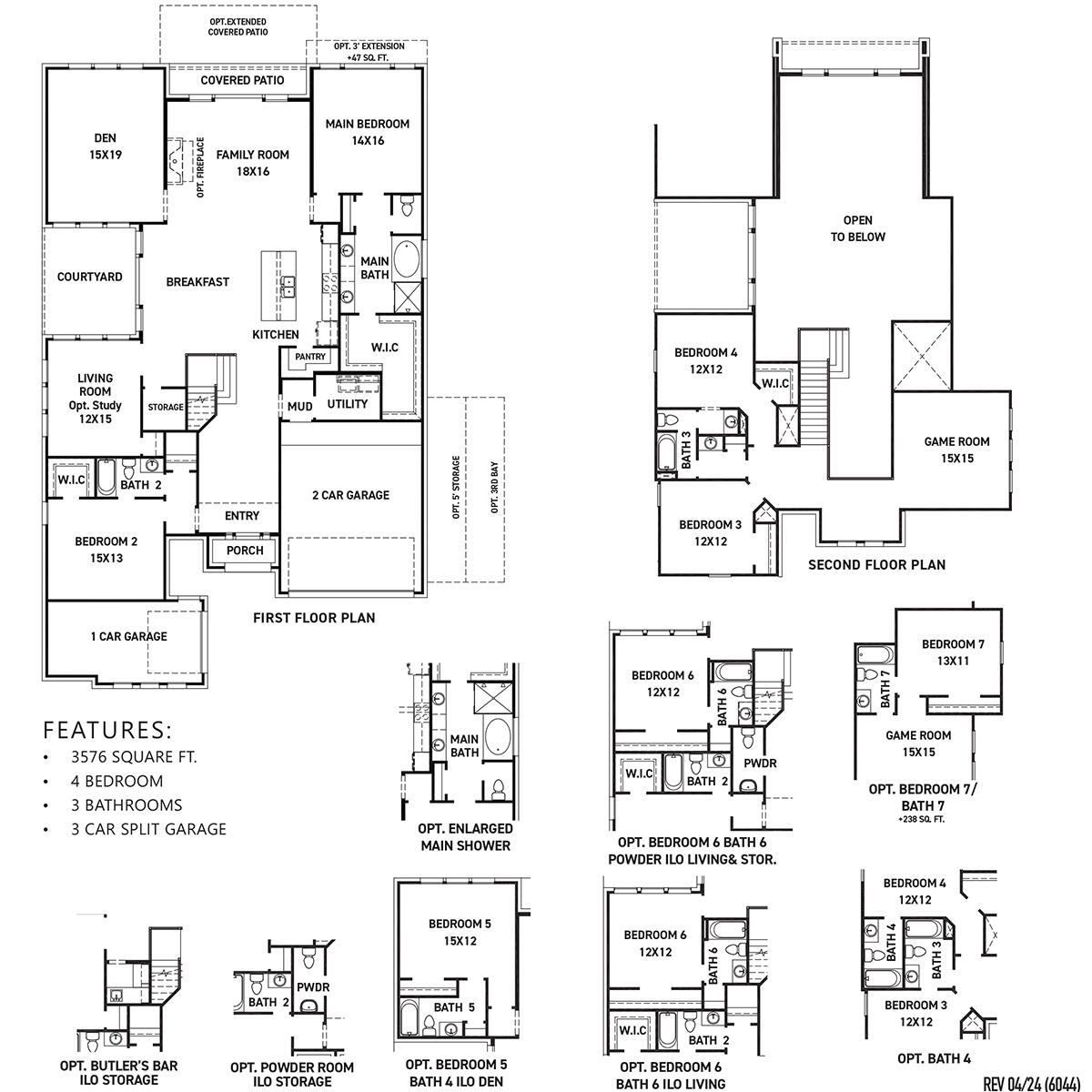 Salzburg Floor Plan Fulbrook 60' by New Home Builder Newmark Homes ...