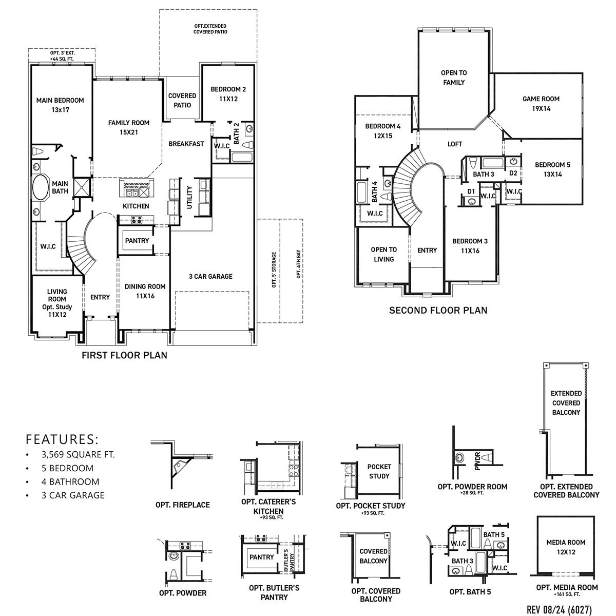 Victoria Floor Plan by New Home Builder Newmark Homes